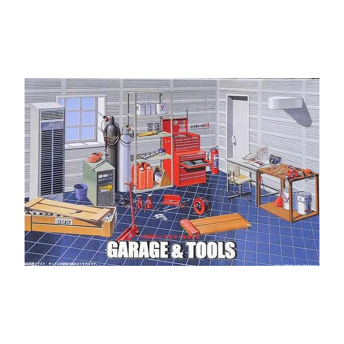 Fujimi Garage & Tools 1/24 scale kit – Orleans Hobbies Store