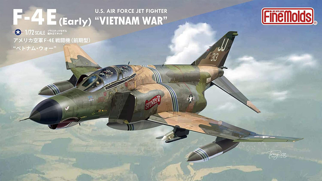 Fine Molds FP41 Fine Molds 1/72 USAF F-4E Fighter Vietnam War – Orleans ...