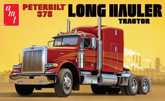 AMT 1/24 Peterbilt 378 Long Hauler Semi Tractor – Orleans Hobbies Store