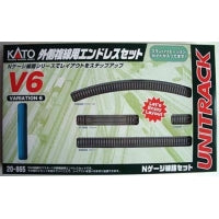 Kato 20-865, N Scale Unitrack V6 Outer Oval Track Set – Orleans Hobbies ...