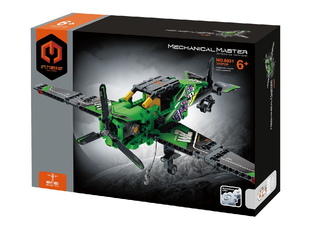iM.Master Building Blocks single wing aircraft - 313 pcs – Orleans ...