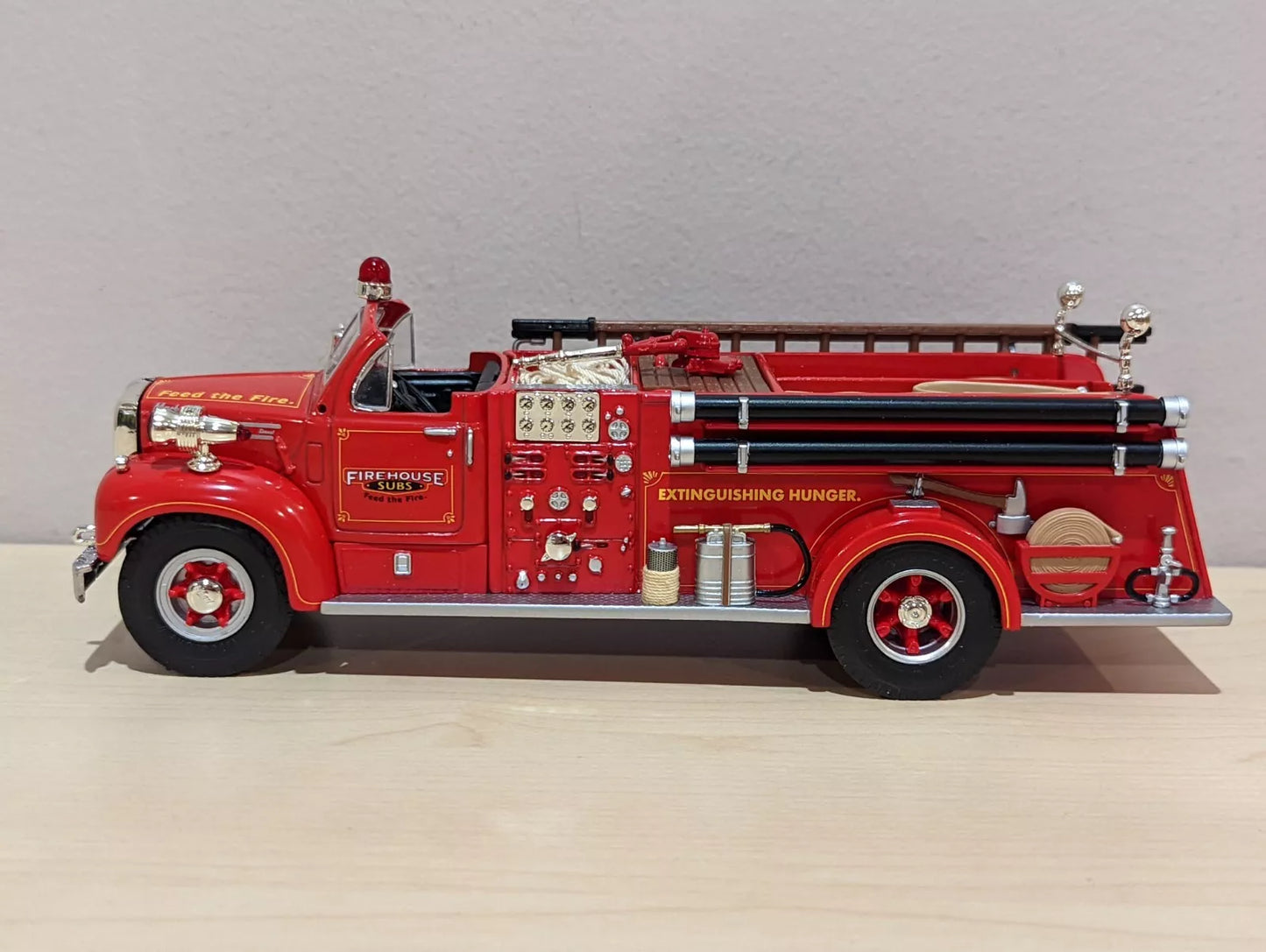 First Gear 2005 Firehouse Subs B-Model Mack Fire Truck 1:34 Scale Die ...
